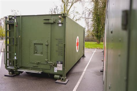 German Army Receives First Of 13 Medical Transport Containers