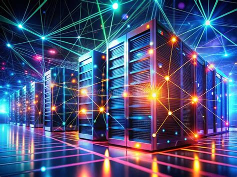 Visualizing The Future Of Data Networks An Aigenerated Holographic