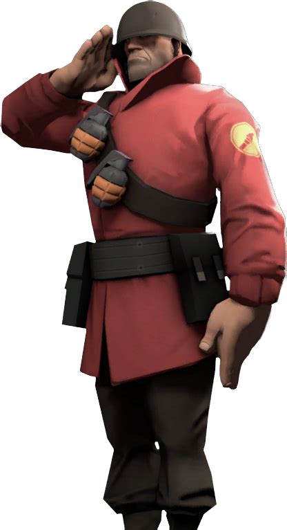 File Main Menu Soldier Png Official Tf2 Wiki Official Team Fortress