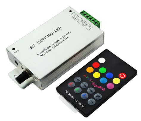 RF Music RGB Led Controller With 18 Keys Remote Controller Music