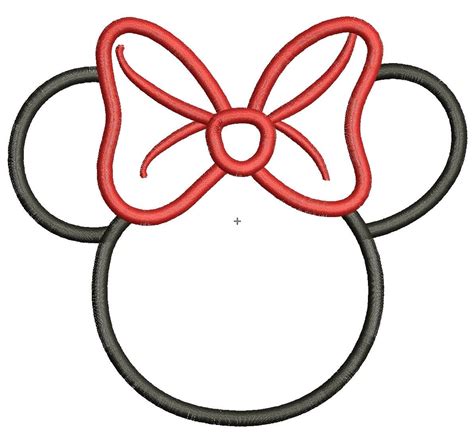 Printable Minnie Mouse Head Template Printable Templates