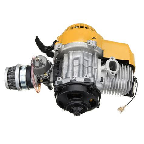 Motor 49cc 2-takts motor motorsykkel Mini smusslomme sykkel ATV ...