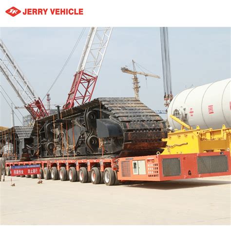 heavy duty equipment spmt hydraulic self propelled modular transporter