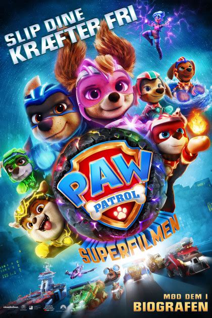 Paw Patrol 2 Superfilmen Nordisk Film Biografer