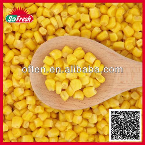 Iqf Frozen Sweet Corn High Quality Iqf Frozen Sweet Corn On