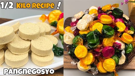 Classic Pinoy Polvoron ️12 Kilo Recipepangnegosyo Youtube