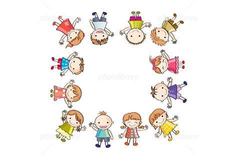 笑顔の子供たち イラスト素材 6062160 フォトライブラリー Photolibrary