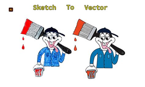 Convert Hand Drawn Sketch To Vector Redraw Logo Recreate Image Digital Art By Nayondesigner