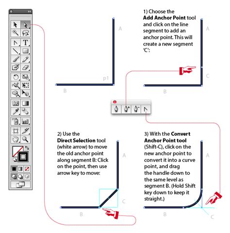 Adobe Illustrator How To Make Rounded Corners From Shapes Drawn With Lines Graphic Design