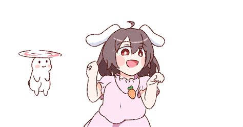 東方project うさぎの世界 Aqのうごイラ Pixiv