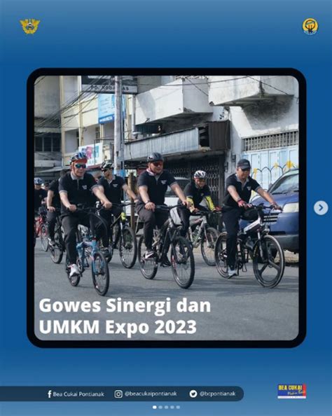 Gowes Sinergi Dan UMKM Expo 2023