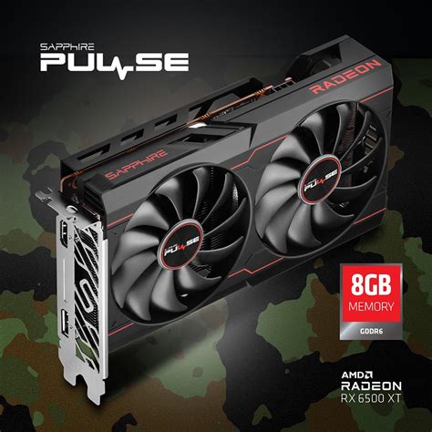 Sapphire 推出 8GB 記憶體版本的 Radeon RX 6500 XT 顯示卡 - BenchLife.info
