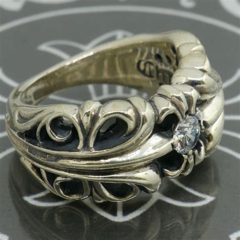 Yahoo オークション 【chrome Hearts】kandt Ring・20号・パヴェ・新品