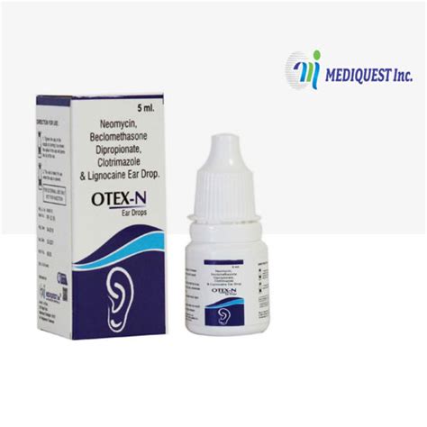 Otex N Ear Drops Mediquest Incorp