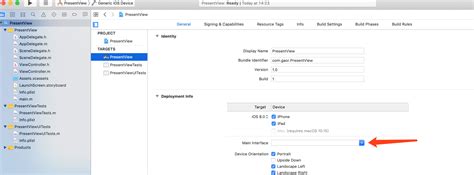 Ios 新建项目关于mainstoryboard的处理main Storyboard File Base Name Csdn博客
