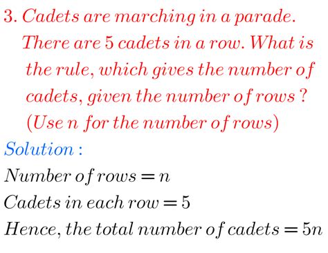 ncert solutions for maths class 6 algebra exercise 11 1 chapter 11