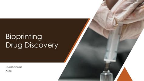 Bioprinting Drug Discovery Ppt Template Acp Ppt Sample