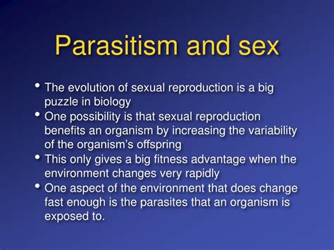 PPT Host Parasite Coevolution PowerPoint Presentation Free Download ID