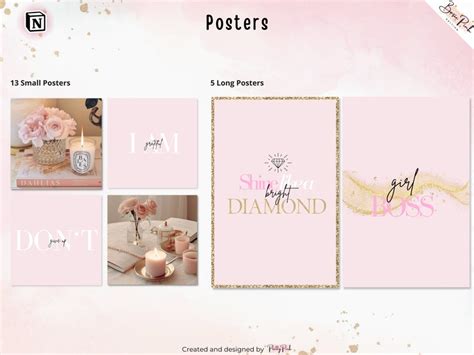 Notion Customization Bundle Pink Aesthetic Notion Life Planner Notion