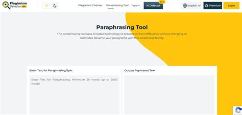 Plagiarism Detector Ai Tool For Paraphrasing