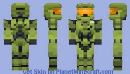 Halo 4 Master Chief Minecraft Skin