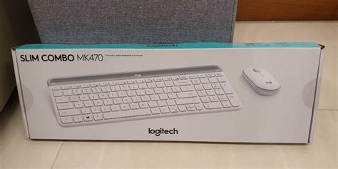 Logitech Mk Slim Wireless Keyboard Mouse Combo Computers Tech Parts Accessories