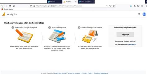 Add Google Analytics To Wordpress Steps To Add Google Analytics