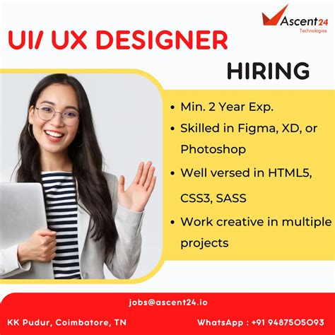Ascent24 Technologies On Linkedin Hiring Uiuxdesigner Apply Job