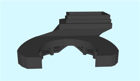 Free Stl File Sidewinder X2 Fan Duct With Nozzle View・template To