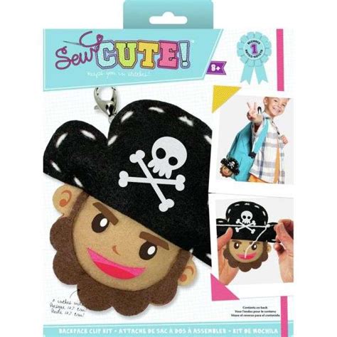 Sew Cute Needlepoint Kit Mini Pirate Dubais Arts And Crafts