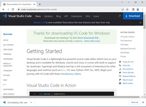 Install Vscode Cs Fall
