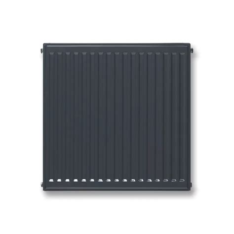 Time 600mm X 600mm 3831btu Anthracite Type 22 Convector Radiator Screwfix
