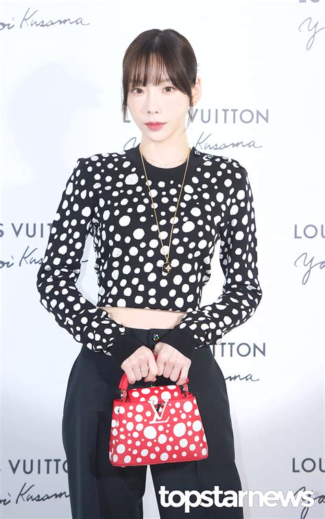 [hd포토] 갓 더 비트 태연 명품 비주얼 갓태연 루이비통 포토콜 네이트 연예