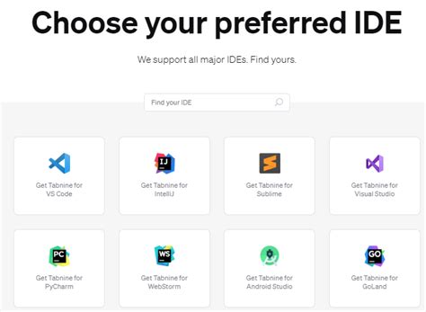 Tabnine Intelligent Code Auto Completion Tool