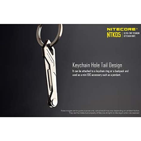 Nitecore Ntk05 Titanium Folding Scalpel Edc Knife With Lumentac Mini