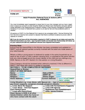 Fillable Online API GUIDANCE TEMPLATE Fax Email Print PdfFiller