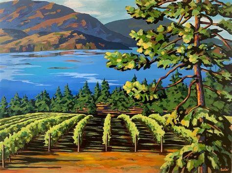 The Pine And The Vines By Brian Buhler Canadian Art Nz Art All Art