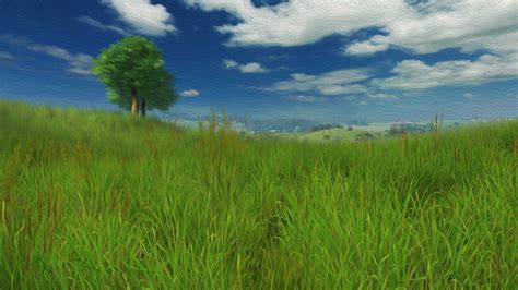 Grassy Hills Wallpaper Backiee