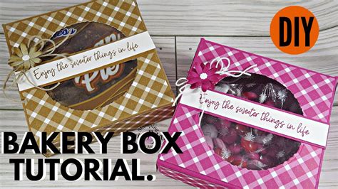 The Perfect Diy Bakery Box Great For Showing Off Your Delicious