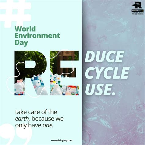 Rising Teq On Linkedin Worldenvironmentday Earthfirst Greenliving Climateaction