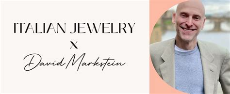 Italian Jewelry X David Markstein Jewelry —