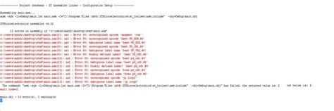 My Problem Is Stvd And Compile With St Assembler L Stmicroelectronics Community