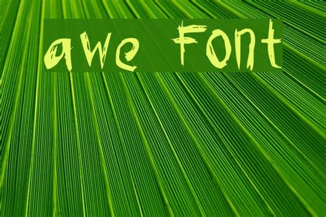 Awe Font