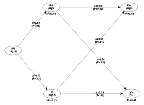 Gambar 4 16 Hasil Penelitian Menggunakan Warppls 7 0 Download Scientific Diagram