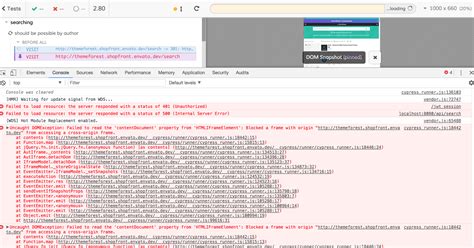 Blocked Frame Origin Error When Having Css Rule Background Image