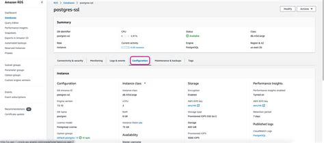 Postgresql Ssl Connection