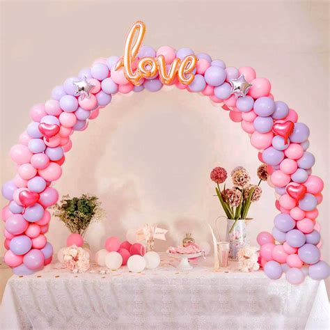 OurWarm Ballon Bogen Hochzeit Ballon Spalte Stand Grandado