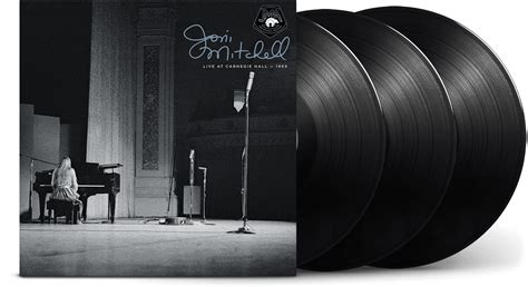 Vinyl Joni Mitchell Live At Carnegie Hall 1969 3lp The Record Hub