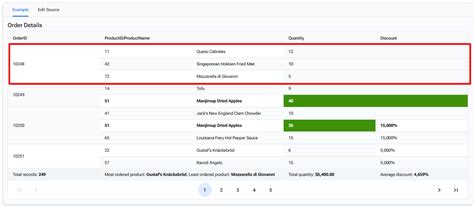 Datagrid Displaying Ienumerable Radzenblazor Components Radzen