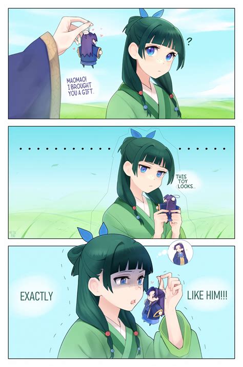 Maomao And Jinshi Kusuriya No Hitorigoto Drawn By Netapai1 Danbooru